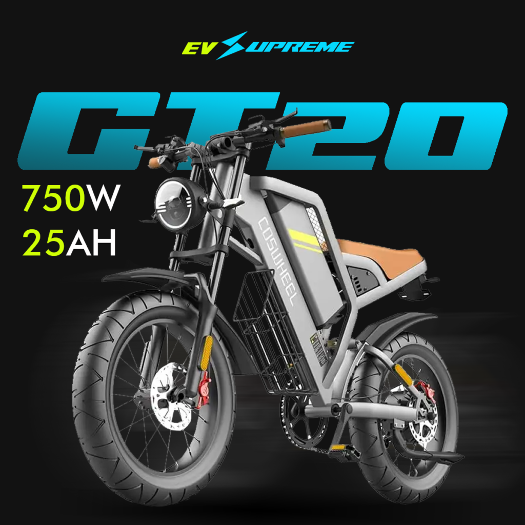 EV Supreme | Coswheel GT20 modern, sporty and premium e-bike