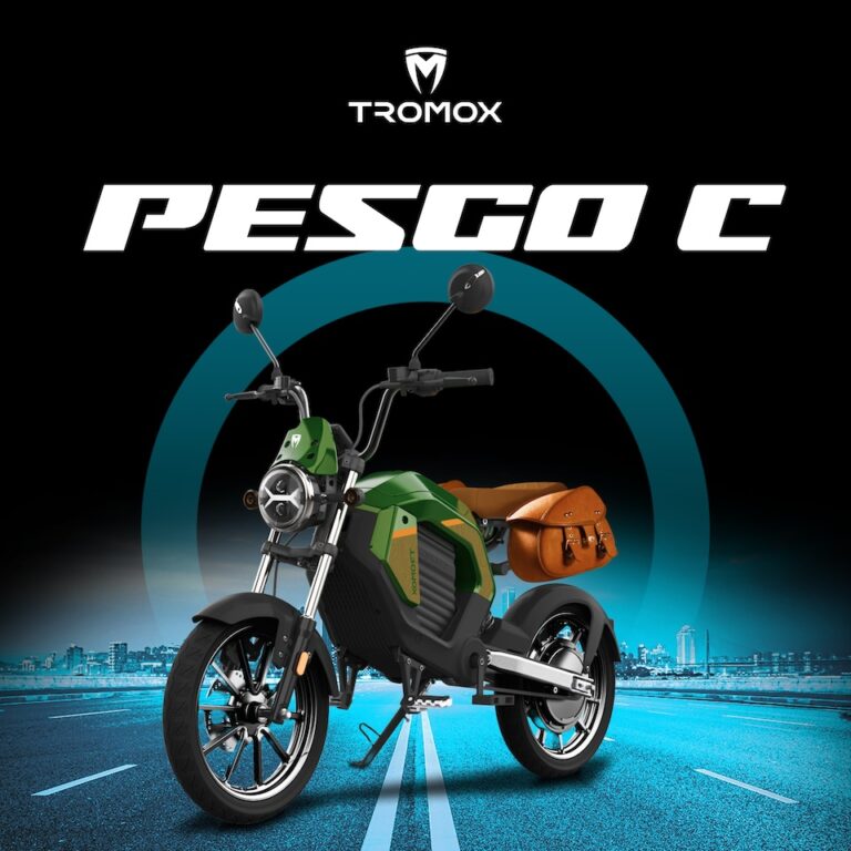 EV Supreme | Tromox Pesgo C | premium, modern classic, light electric motorcycle